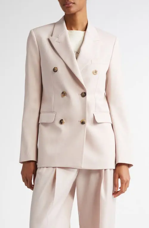 Golden Goose Double-breasted Virgin Wool Blazer - Shadow Gray