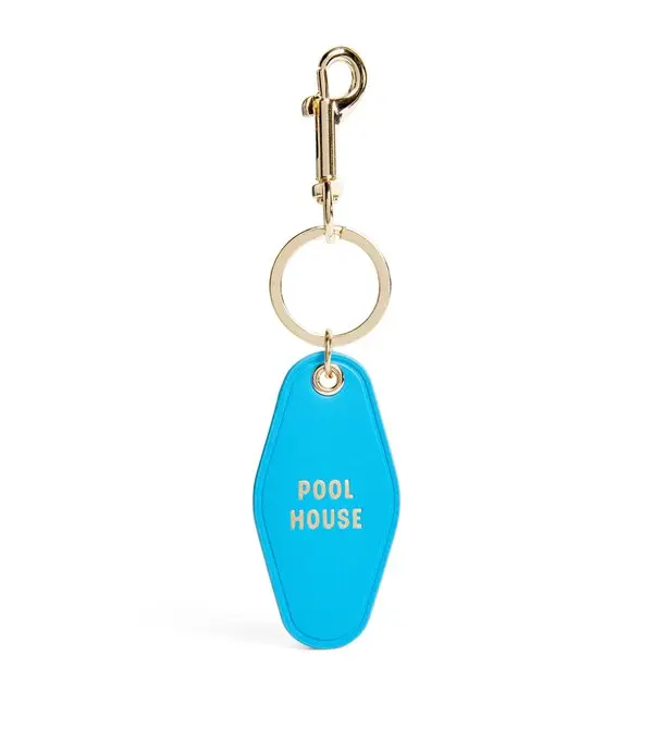 Harrods Leather Keyring