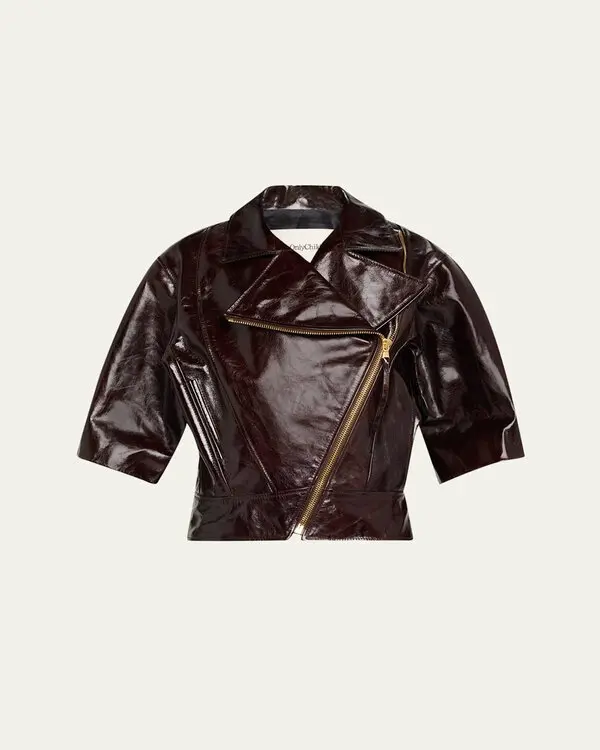 ANONLYCHILD Toots Crinkle Leather Jacket