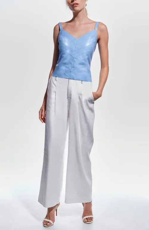 AS By DF Becca Recycled Leather Tank Top