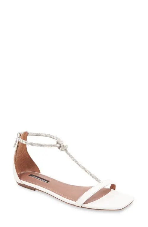 Bcbgmaxazria Kelli Ankle Strap Sandal - White