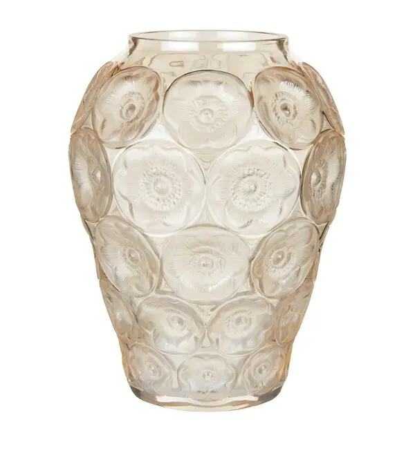 Lalique Anemone Vase
