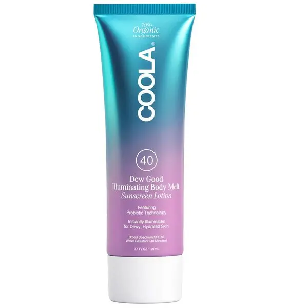 COOLA Dew Good Illuminating Body Melt Lotion Spf 40