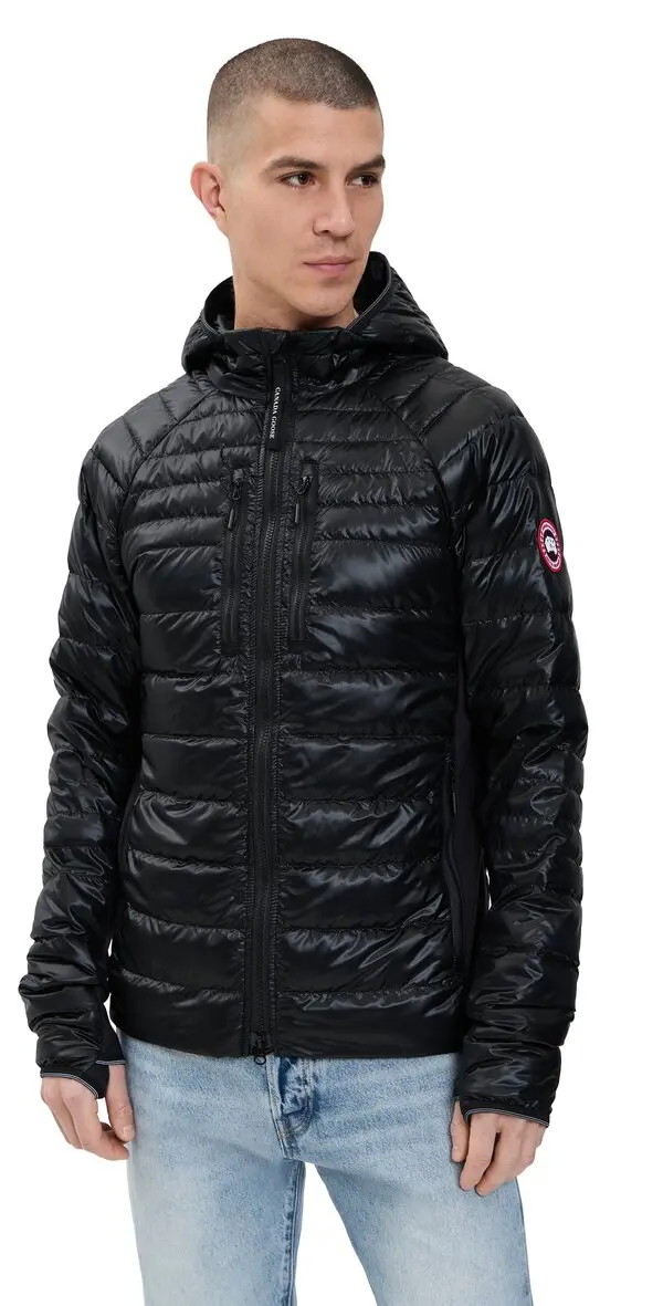 Canada Goose Hybridge Lite Hooded Jacket - Black