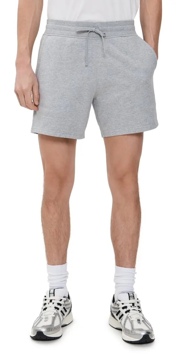 Reigning Champ Midweight Terry Sweatshort - Heather Grey