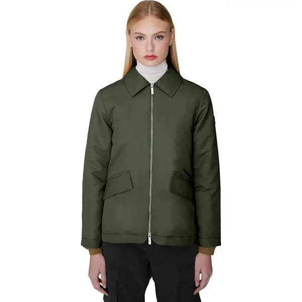 QUARTZ CO. Adele Lightweight Insulated Jacket - Sage