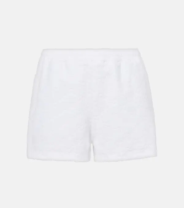 Gucci Gg Cotton-blend Terry Shorts