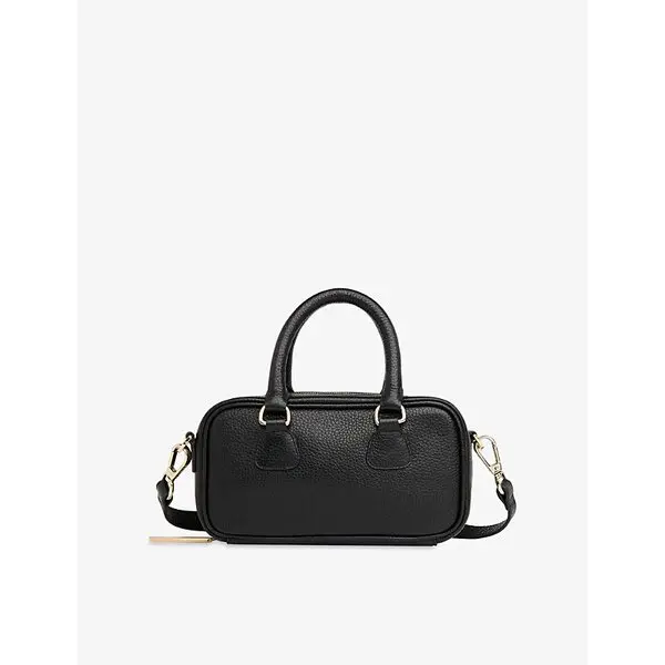 Whistles Lois Bowling Leather Cross-body Bag - Black