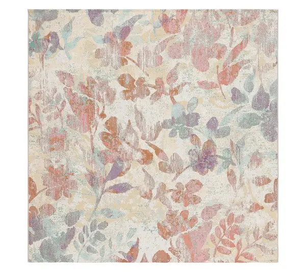 SAFAVIEH Barbados Rustwood Retreat 6'-6' X 6'-6 Square Rug