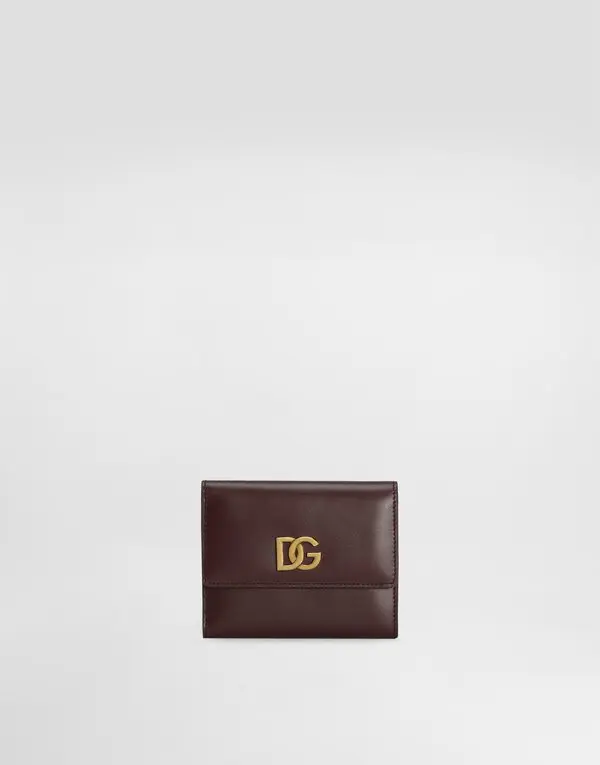 Dolce & Gabbana Calfskin Wallet With Dg Logo