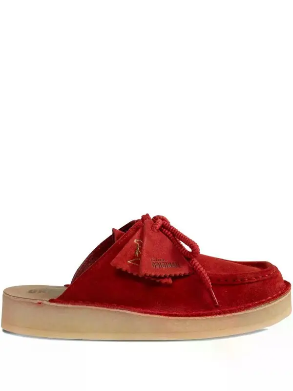 Clarks Nomad Suede Mules