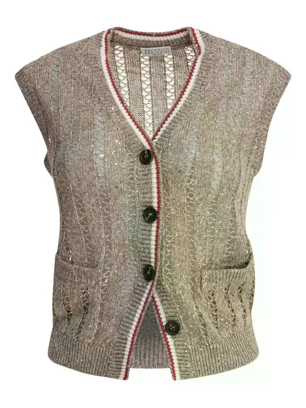 Brunello Cucinelli Sleeveless Sweater