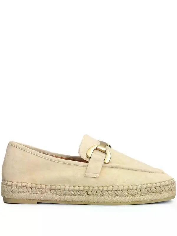 BIBI LOU Suede Espadrilles - Neutrals