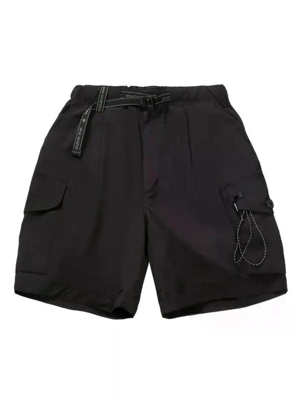 AND WANDER Cargo Shorts - Black