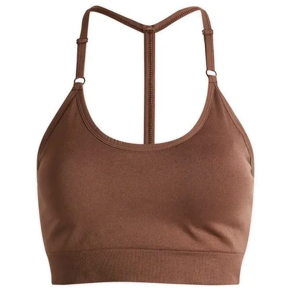 REPRESENT Owners Club Seamless Low Impact Bra Top - Mocha