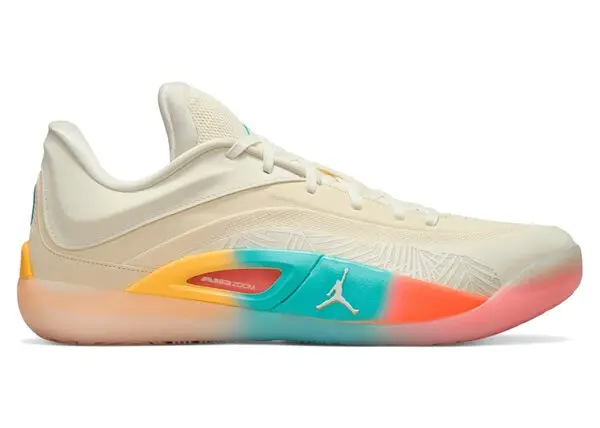 JORDAN Zion Low Countryin Sneakers - Sail/coconut Milk