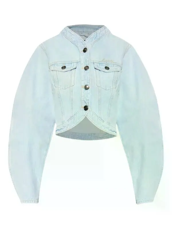 Remain Birger Christensen Cropped Denim Jacket