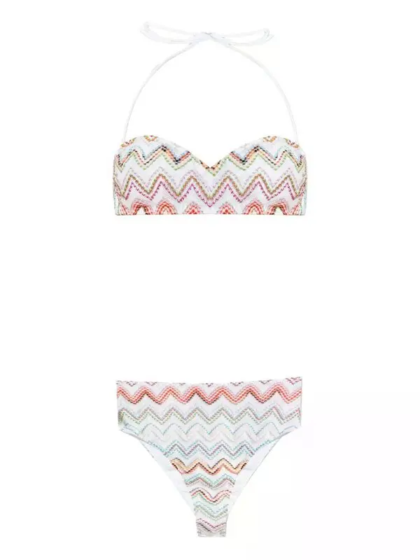 Missoni Zigzag-pattern Bikini