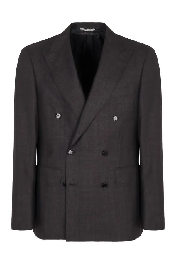 Canali Two-piece Wool Suit - Grey