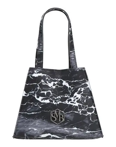 Save My Bag Shopper Bag With Logo - Black