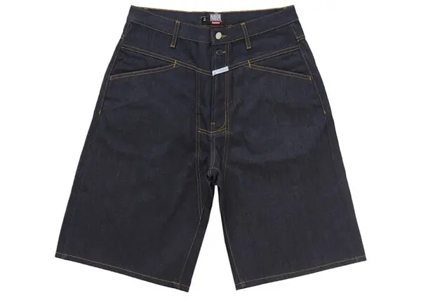 Supreme Marithé + François Girbaud Xseam Baggy Denim Short - Rigid Indigo