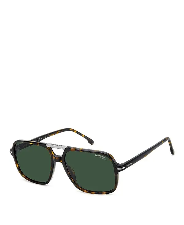 Carrera Eyewear 57mm Rectangle Sunglasses