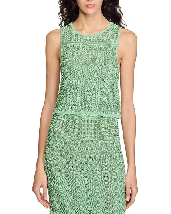 Sandro Knit Tank Top