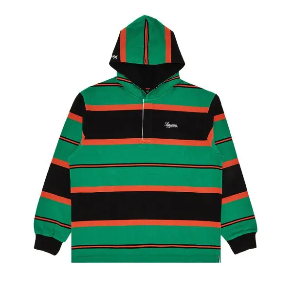 Supreme Hooded Rugby - Green