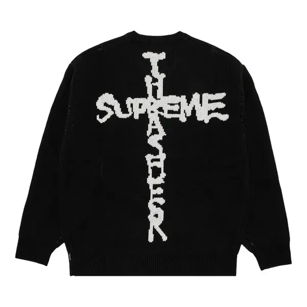 Supreme X Thrasher Sweater - Black
