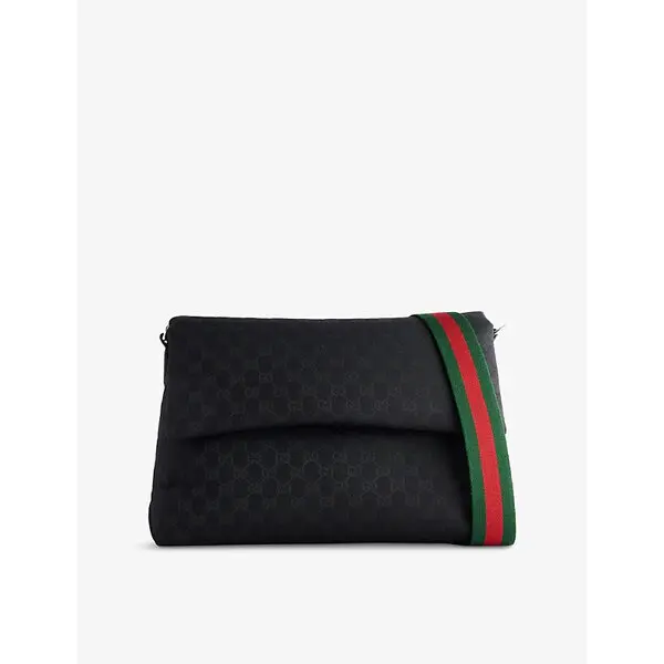 Gucci Gg Medium Canvas Crossbody Bag