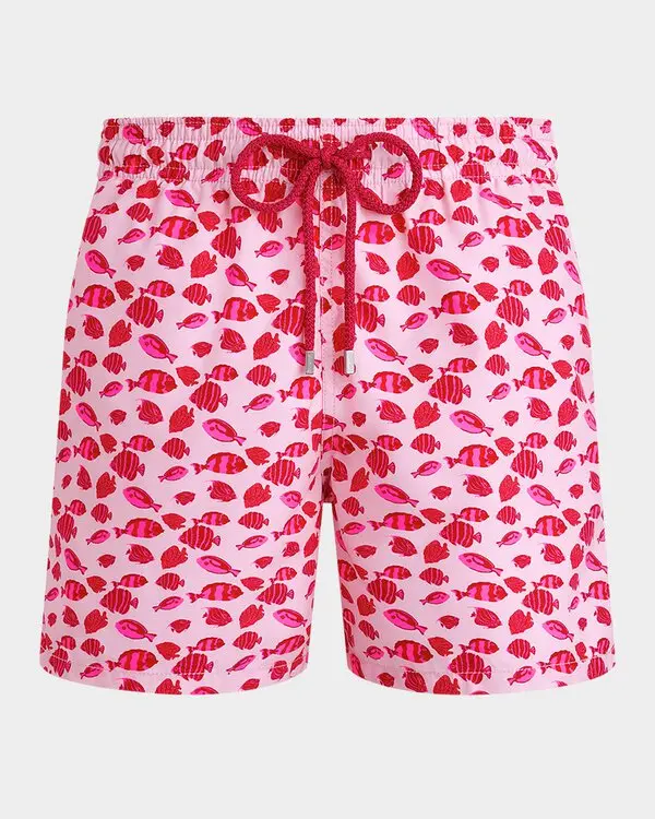 Vilebrequin Fish-print Swim Shorts