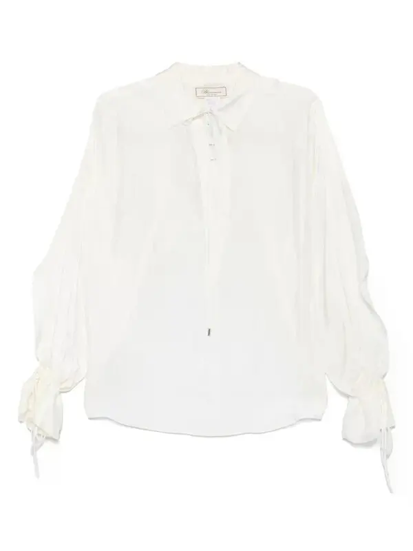 Blumarine Satin Blouse