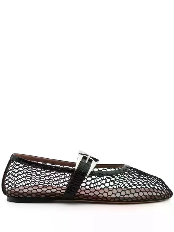 Paris Texas Sveva Ballet Flats - Black