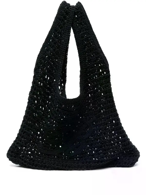 Blumarine Logo-embroidered Shoulder Bag
