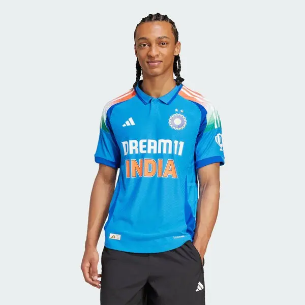 Adidas India Cricket One Day International Jersey