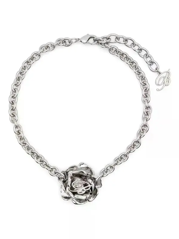 Blumarine Rose Motif Choker
