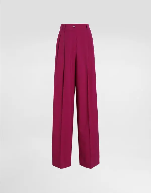Dolce & Gabbana Woolen Palazzo Pants