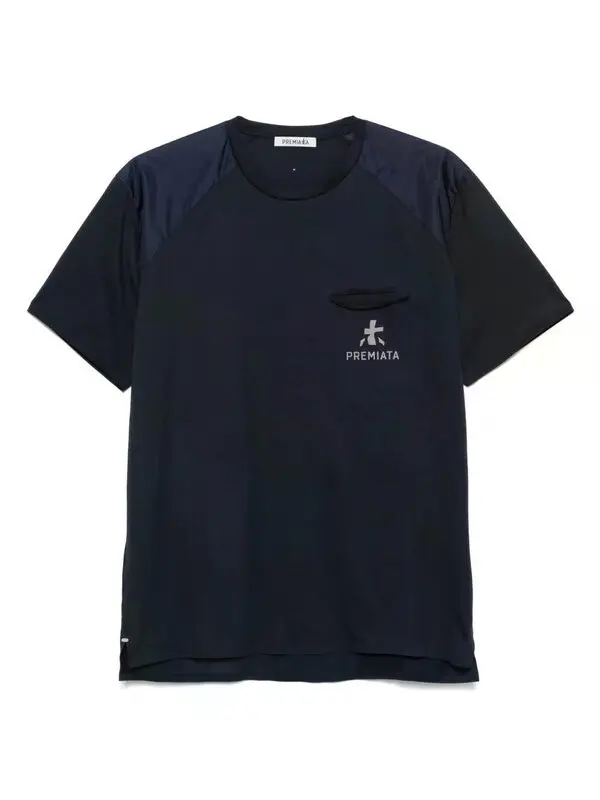Premiata Logo-transfer T-shirt - Blue