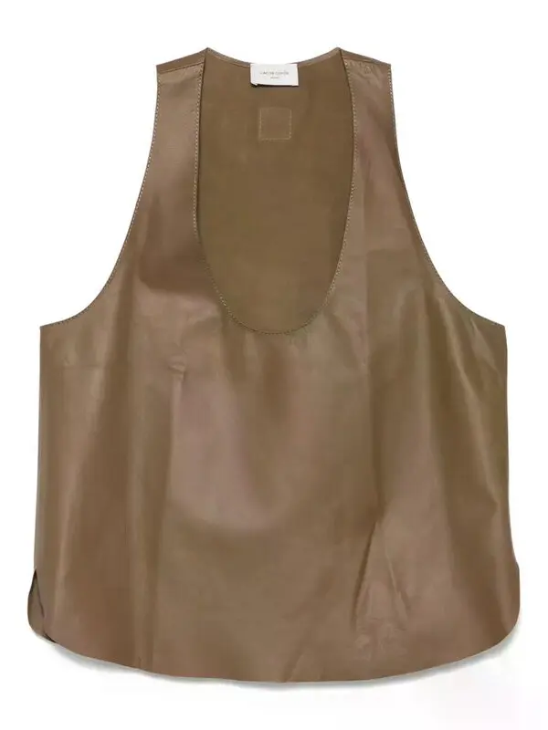 Jacob Cohen Leather Vest