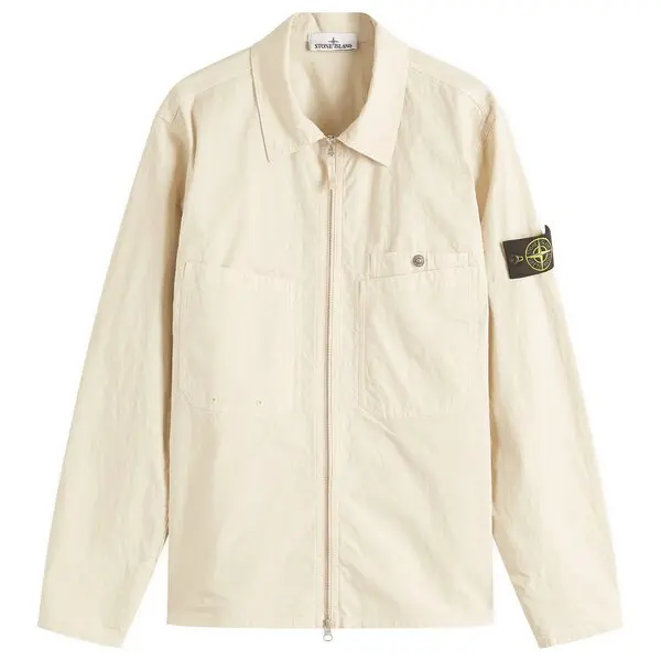 Stone Island Mil-spec Stretch Ripstop-tc Shirt Jacket - Stone