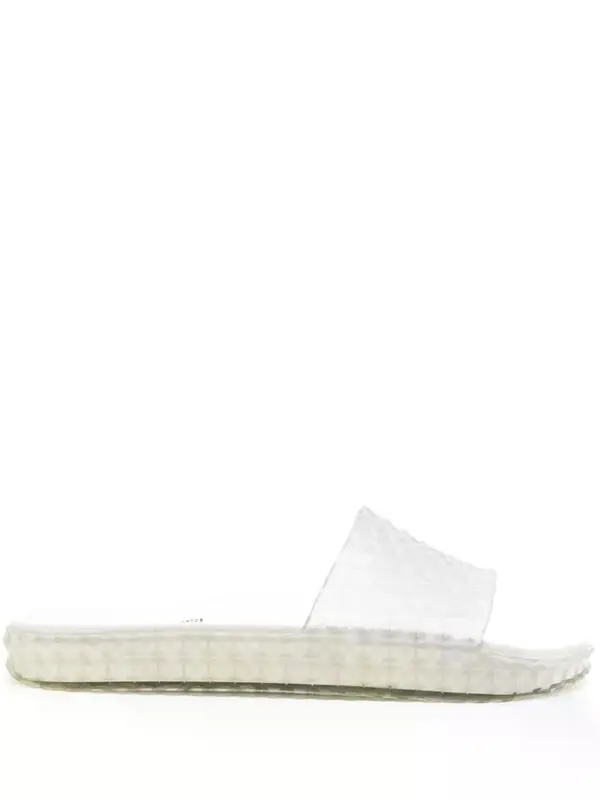 Melissa Court Slip-on Slides - Neutrals