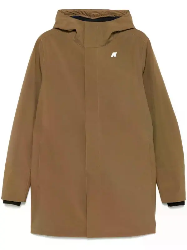 K-WAY Marlyn Bonded Jacket - Brown