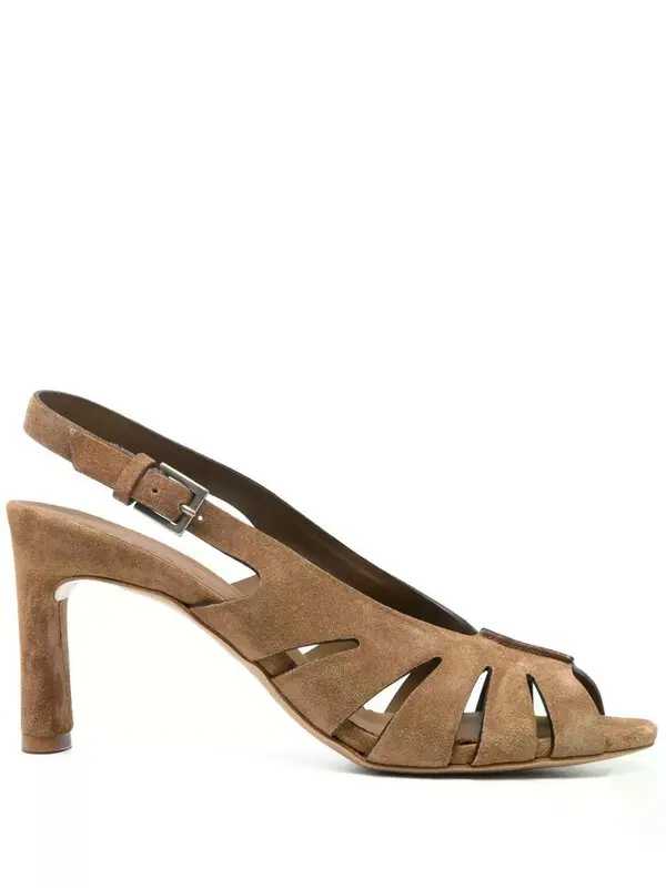 DEL CARLO 80mm Suede Sandals