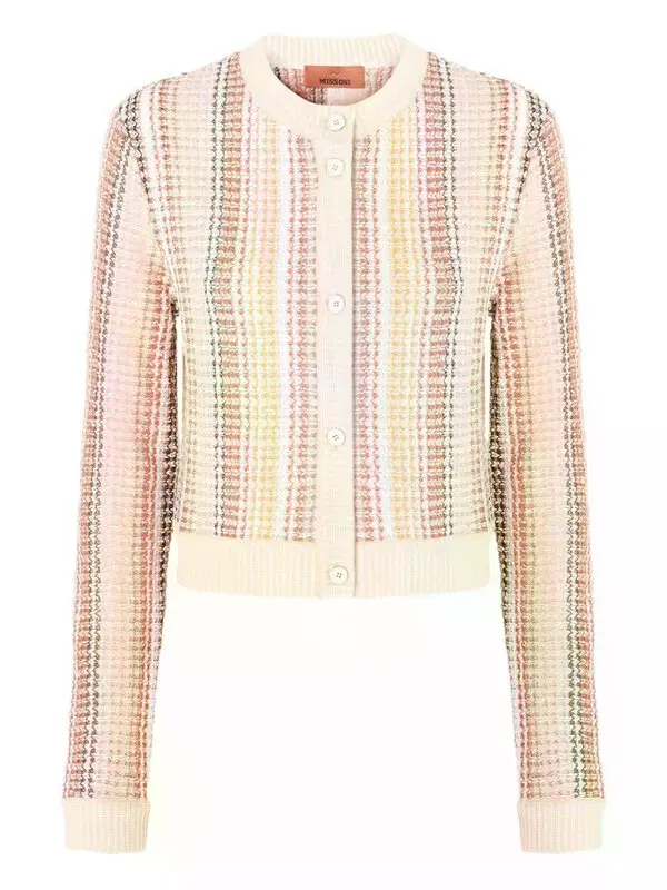 Missoni Cropped Cardigan - Neutrals