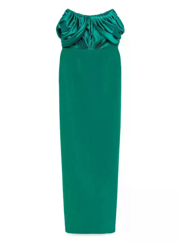 Rhea Costa Latifa Maxi Dress - Green
