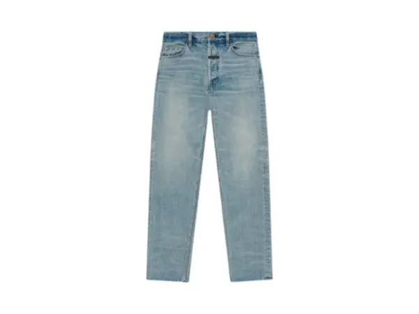 Fear Of God 5 Pocket Straight Leg Jean - Medium Indigo