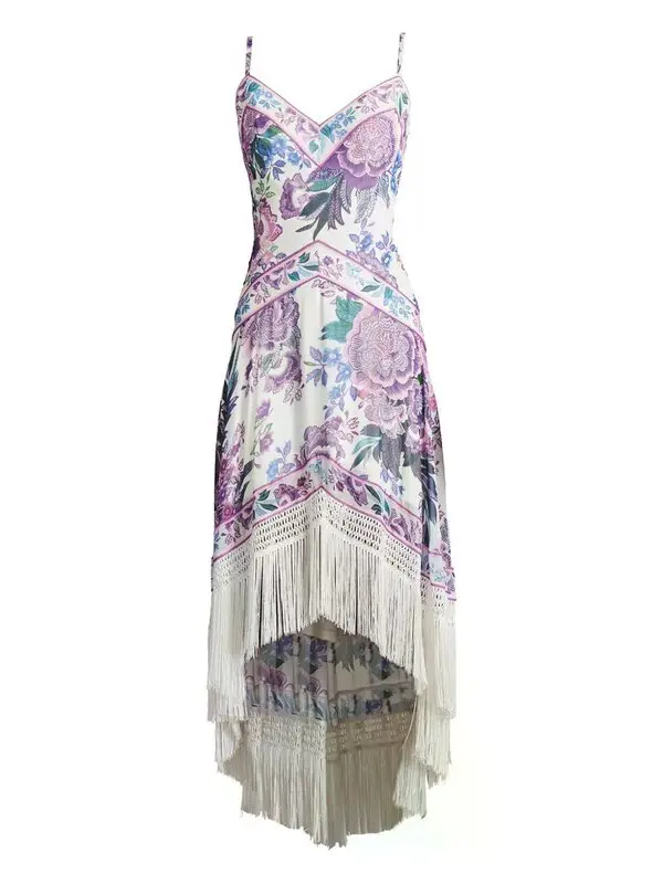Tadashi Shoji Floral-print Dress - White