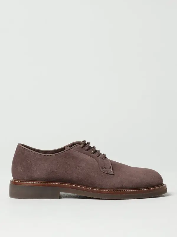 Brunello Cucinelli Brogue Shoes - Coffee