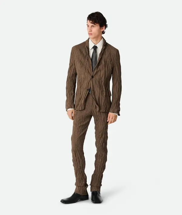 Bottega Veneta Crushed Wool Jacket