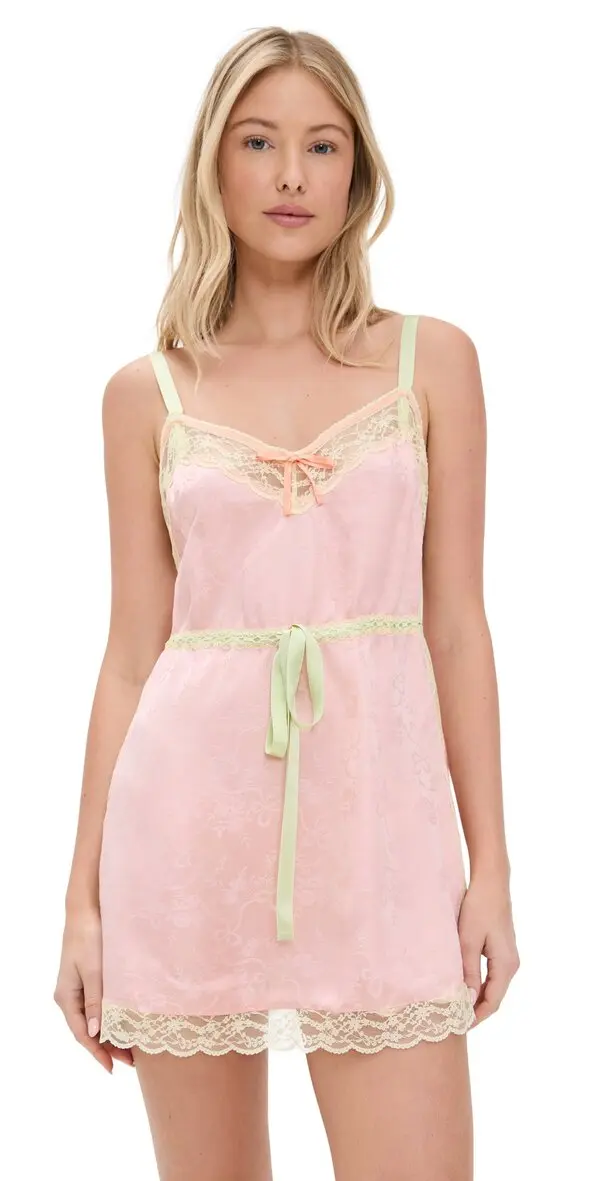 LoveShackFancy Nouvelle Mini Dress